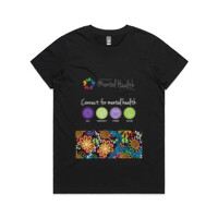 QMHW 2025 Maple Tee - Black